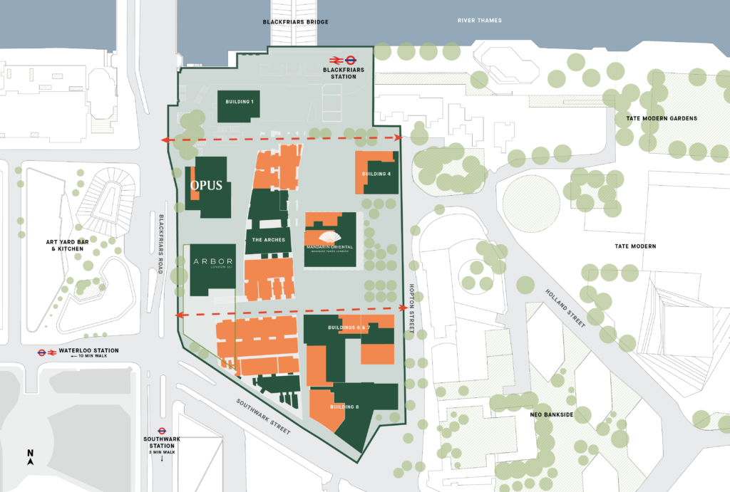 New Builds near Covent Garden | Opus London | Bankside Yards